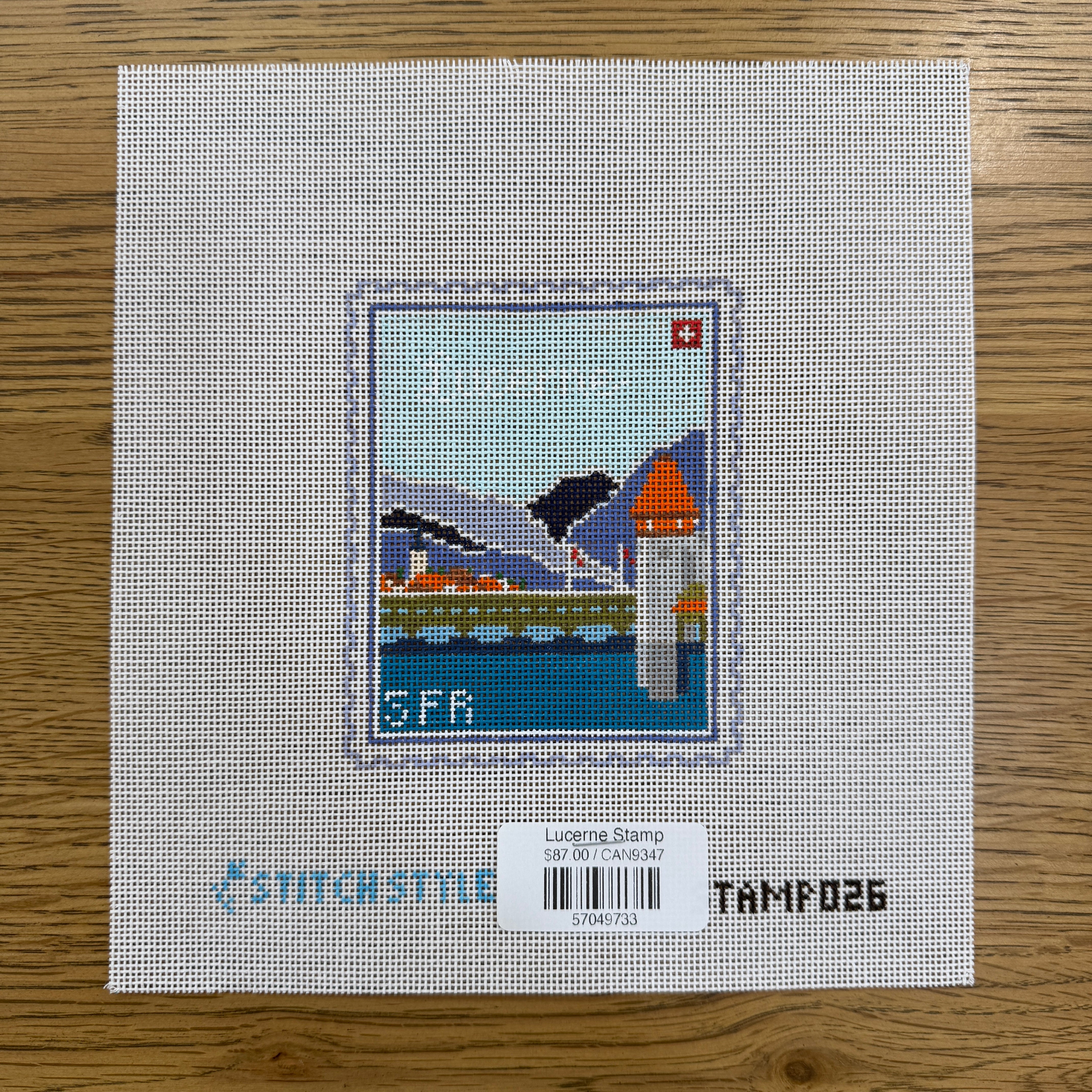 Lucerne Stamp – The Needlepoint Clubhouse