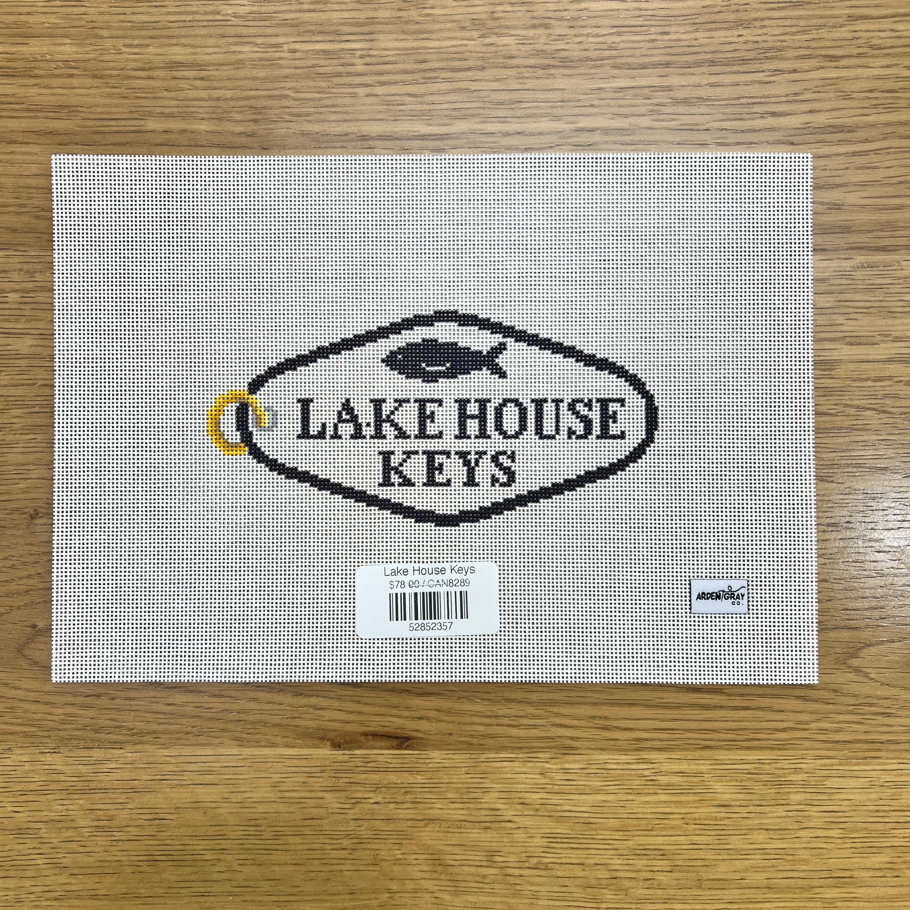 Lake House Keys – The Needlepoint Clubhouse