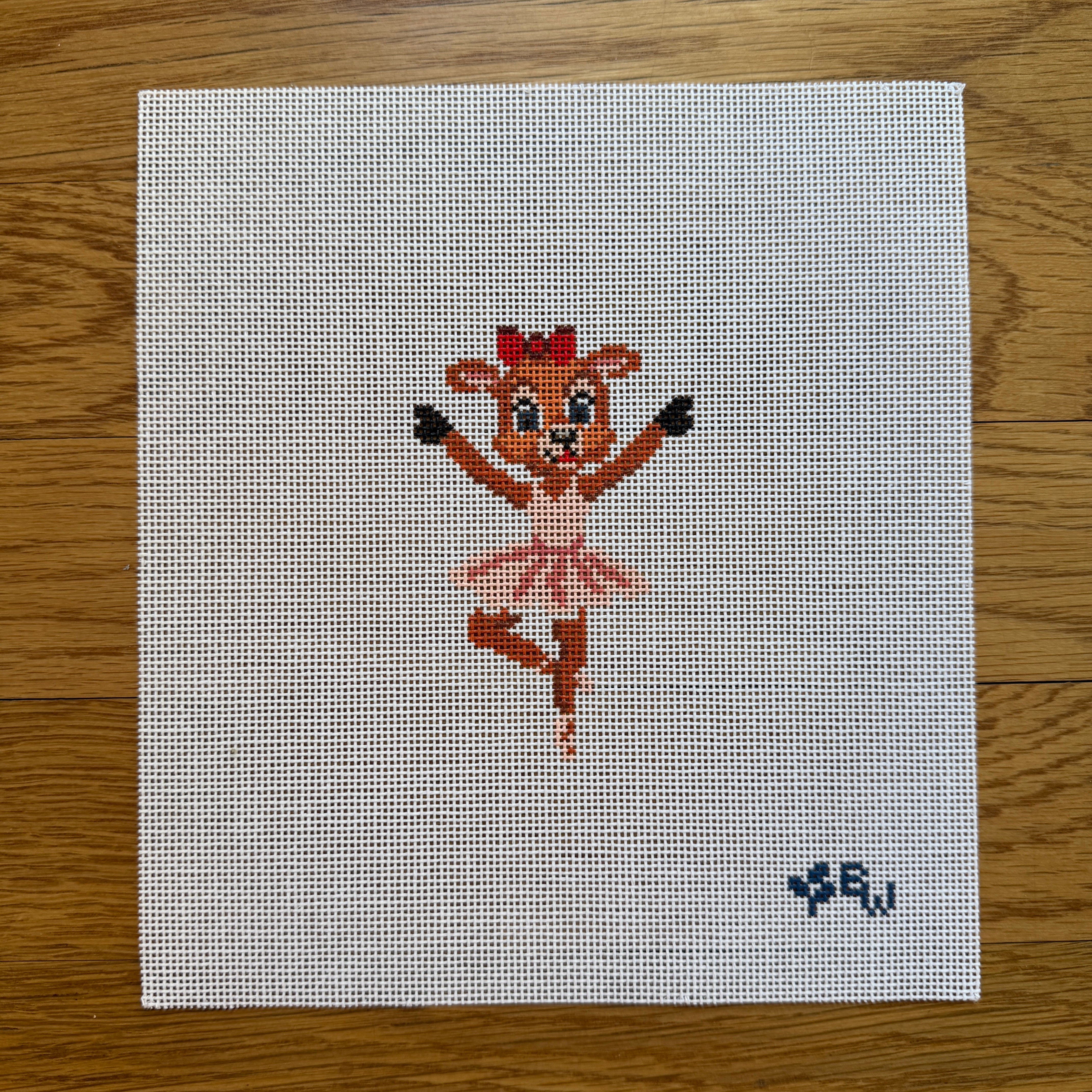 Dance reindeer – The Needlepoint Clubhouse