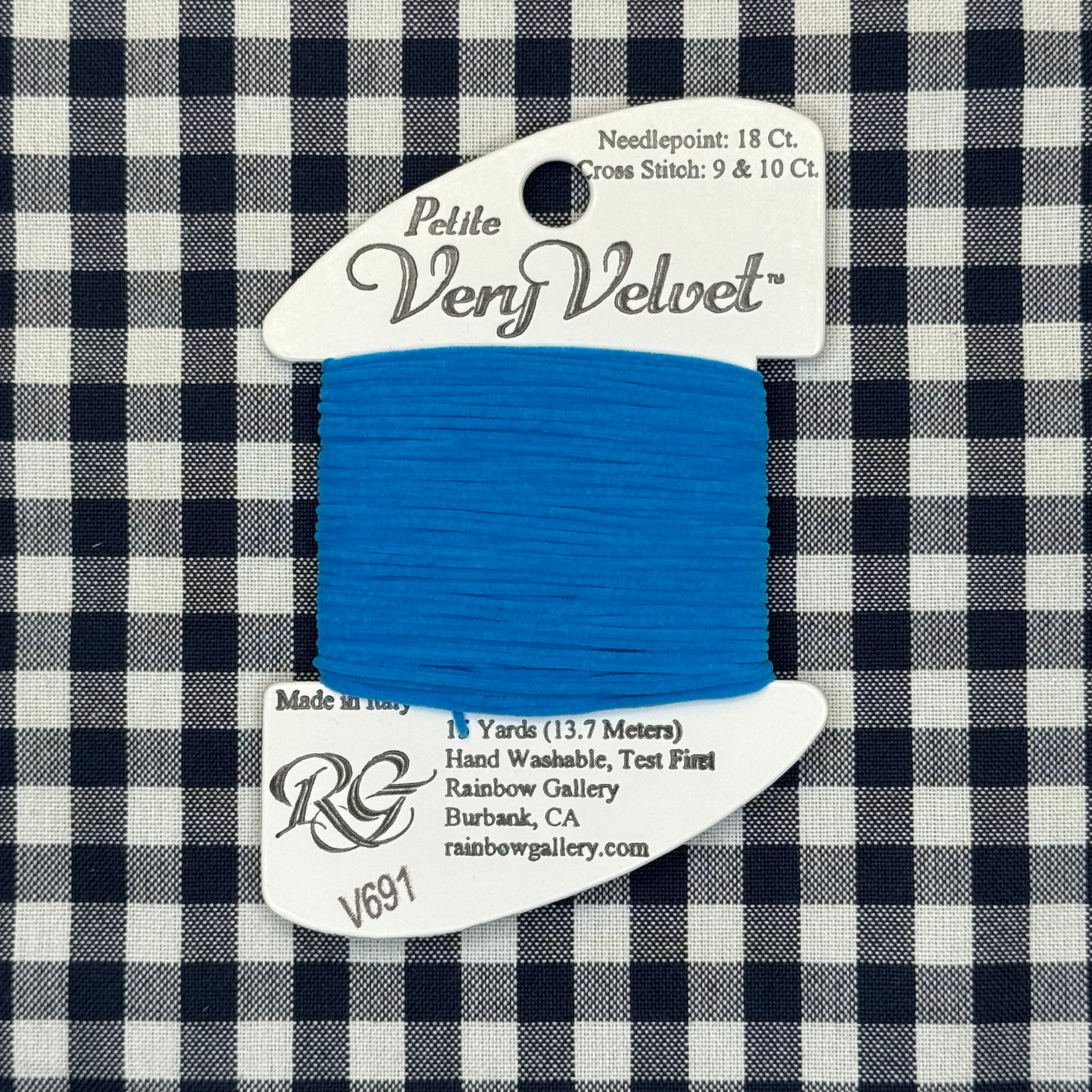V691 Hawaiian Ocean | Petite Very Velvet – The Needlepoint Clubhouse