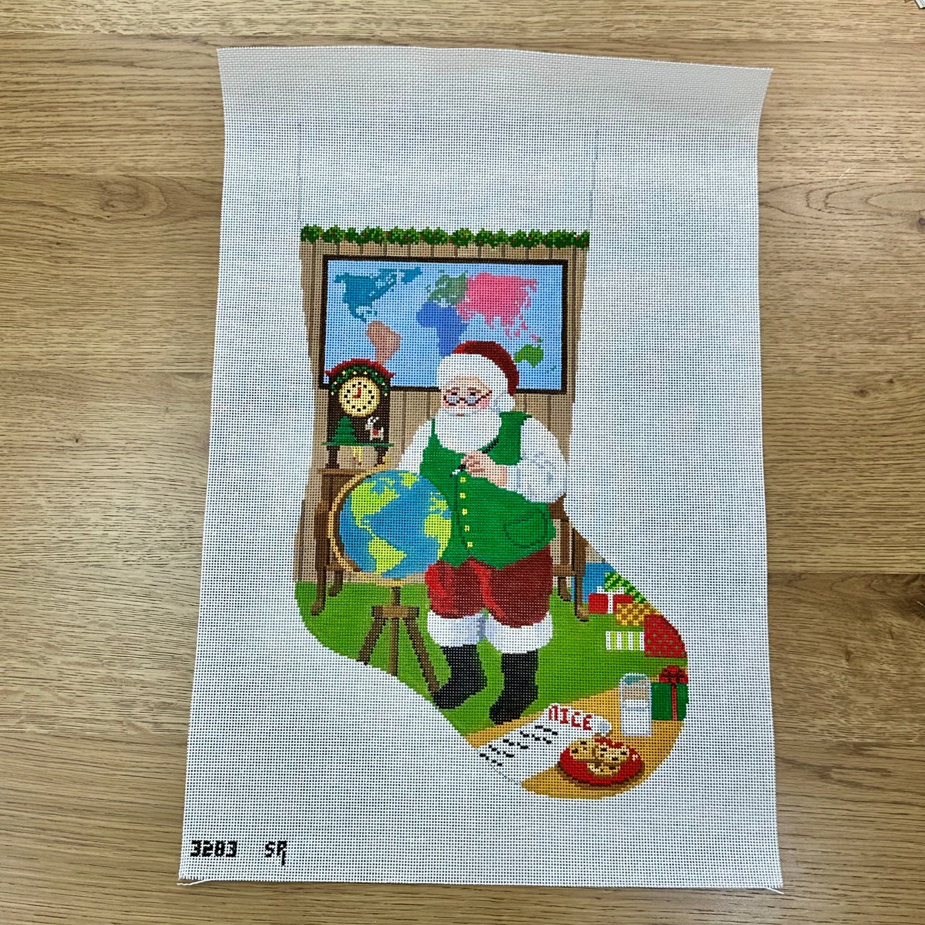 SR3283 Mapping the Route, Stocking – The Needlepoint Clubhouse