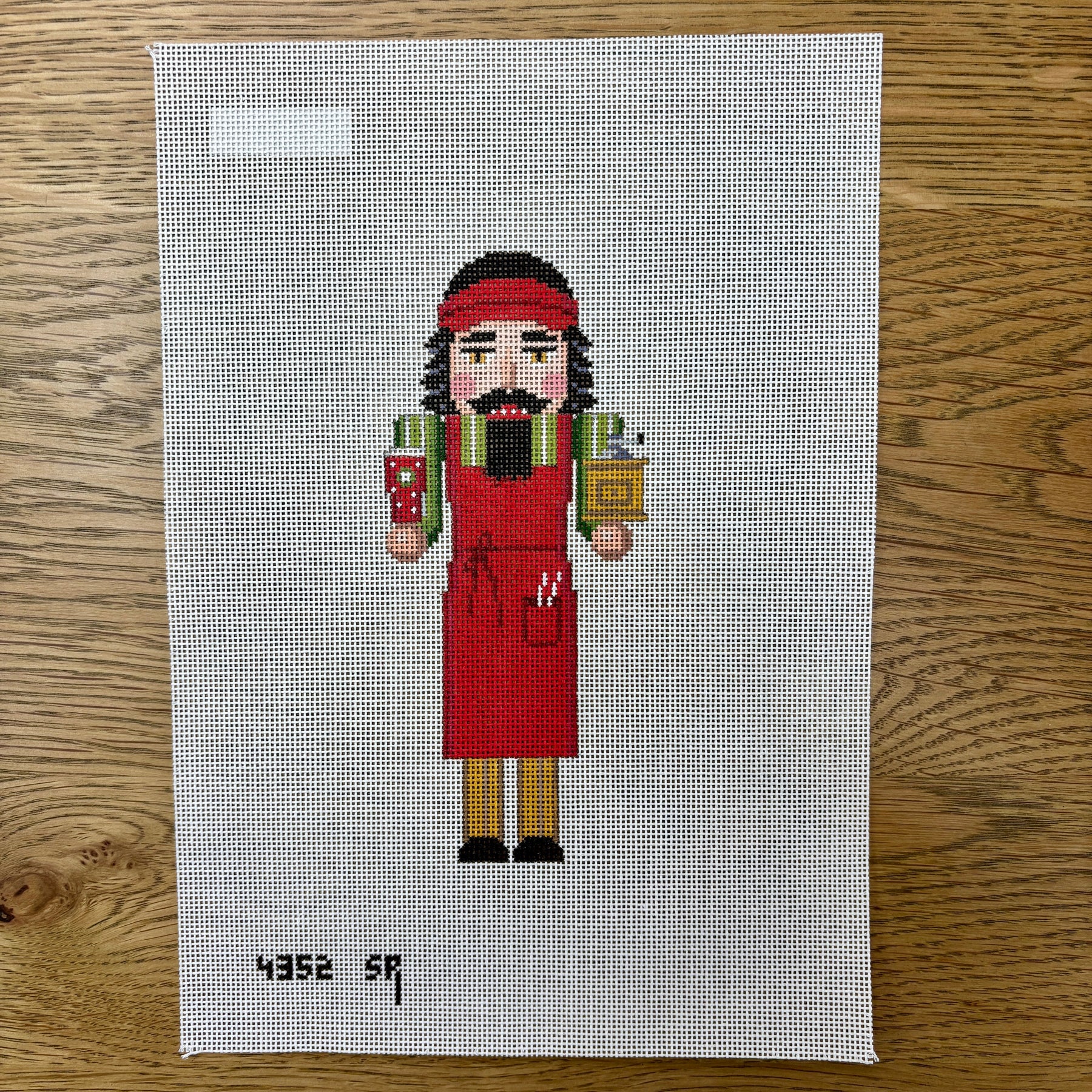 SR4352 Nutcracker, Barista - 18 mesh – The Needlepoint Clubhouse