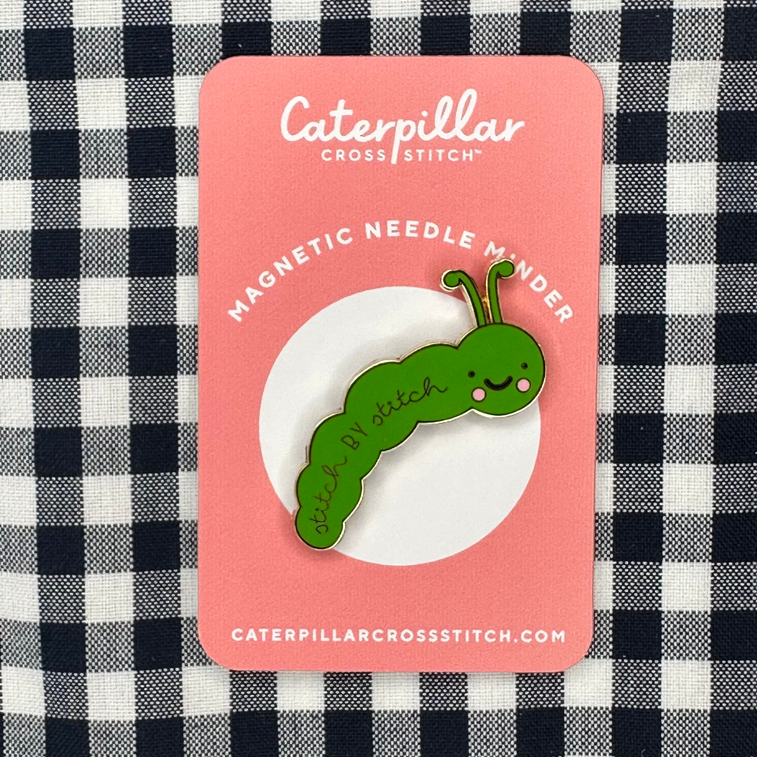 Caterpillar Magnetic Needle Minder – The Needlepoint Clubhouse