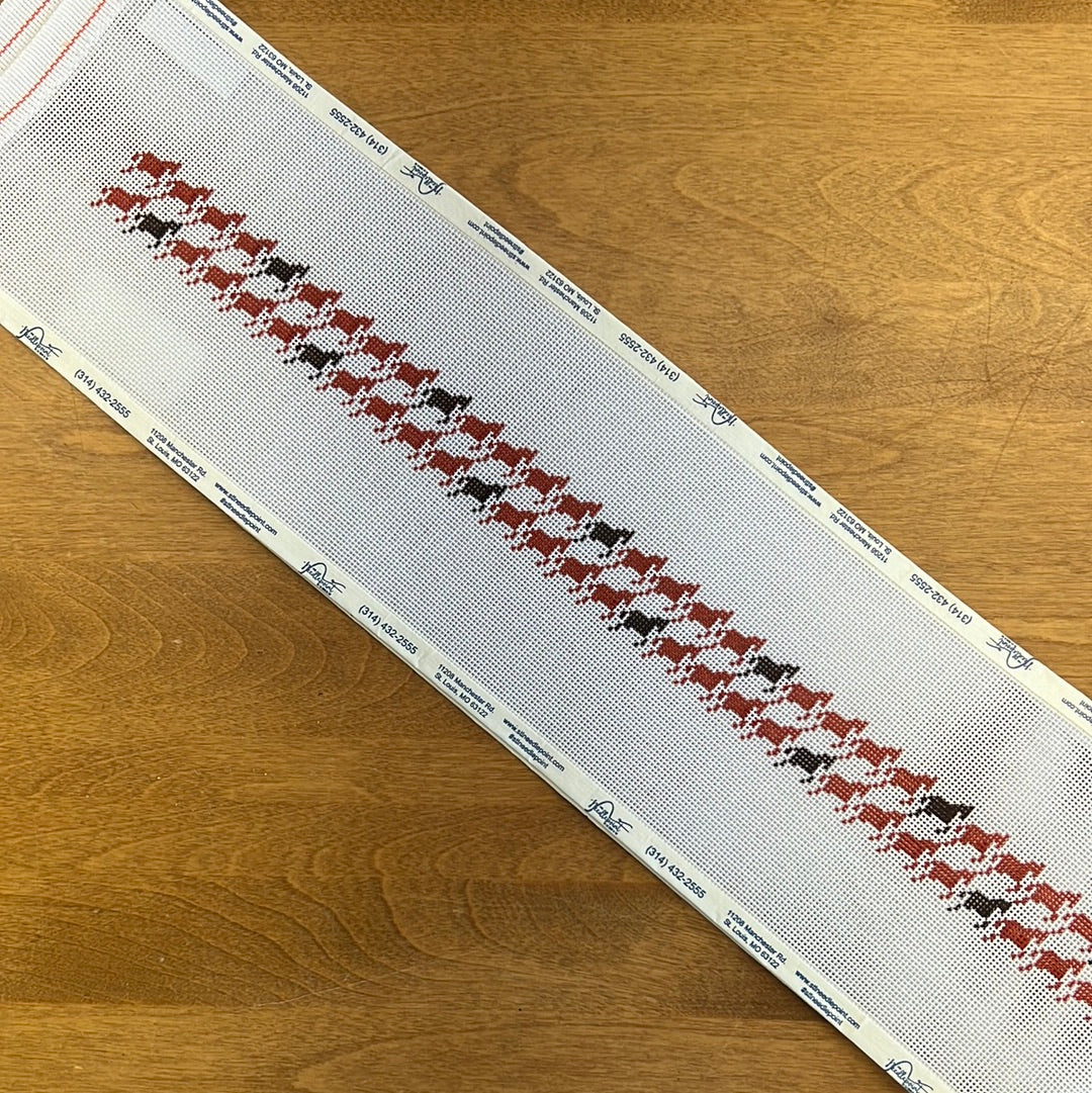 Horse Tooth Belt – The Needlepoint Clubhouse