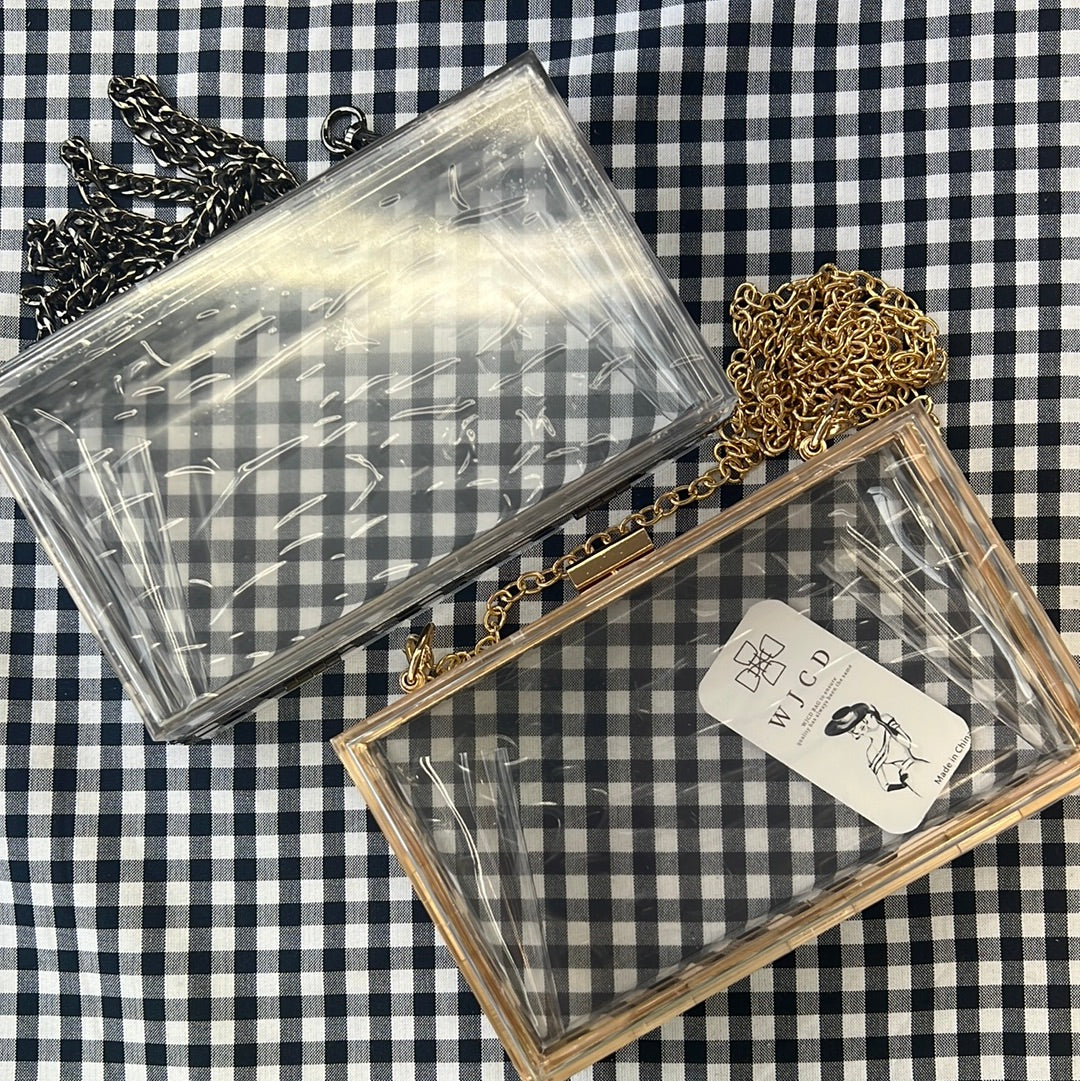 Acrylic Box Clutch – The Needlepoint Clubhouse