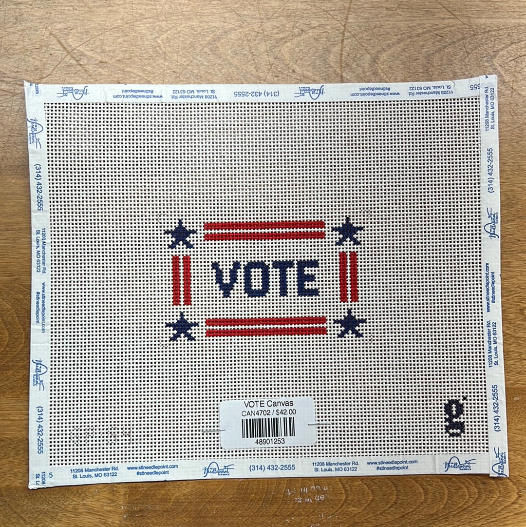 VOTE Canvas – The Needlepoint Clubhouse