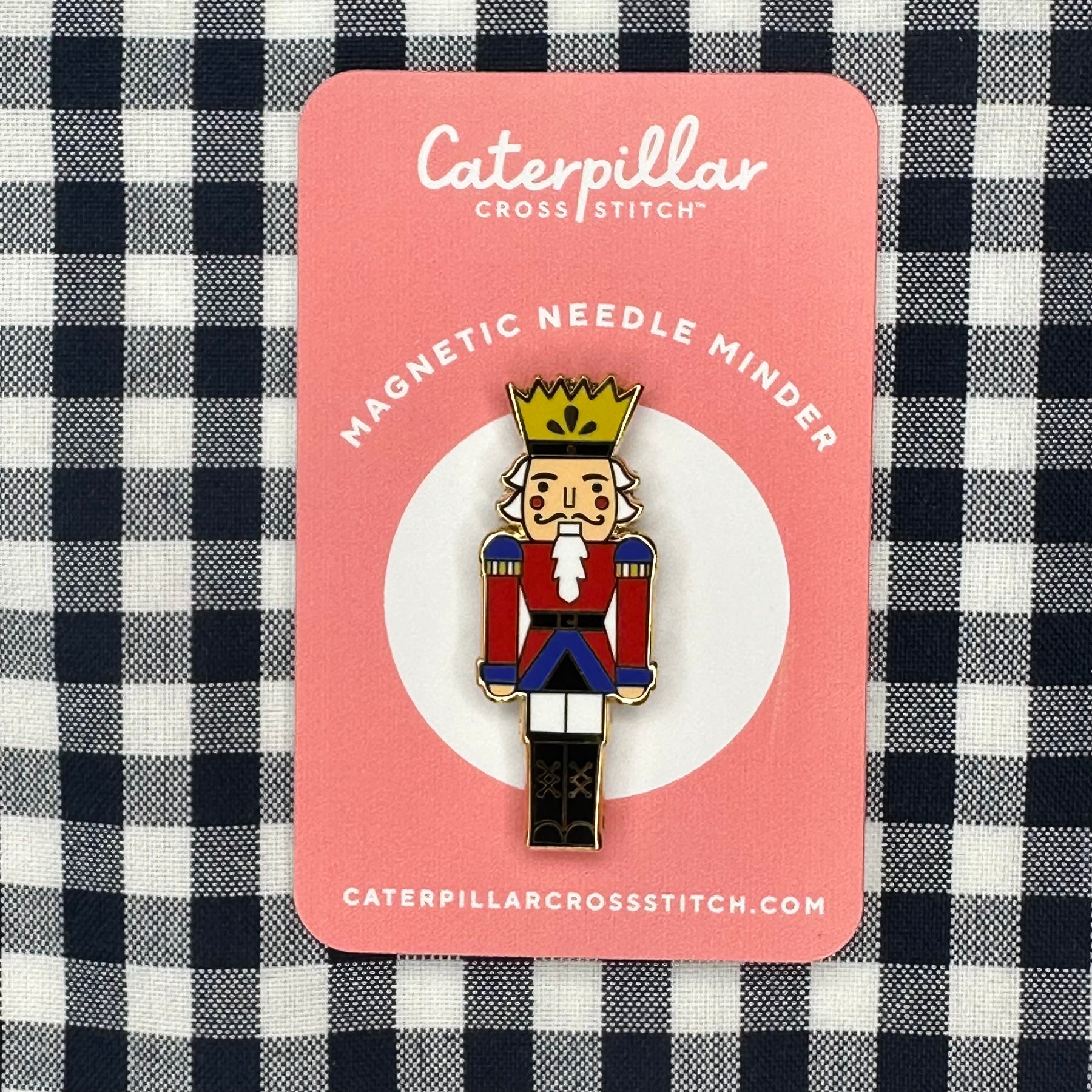Nutcracker Magnetic Needle Minder – The Needlepoint Clubhouse