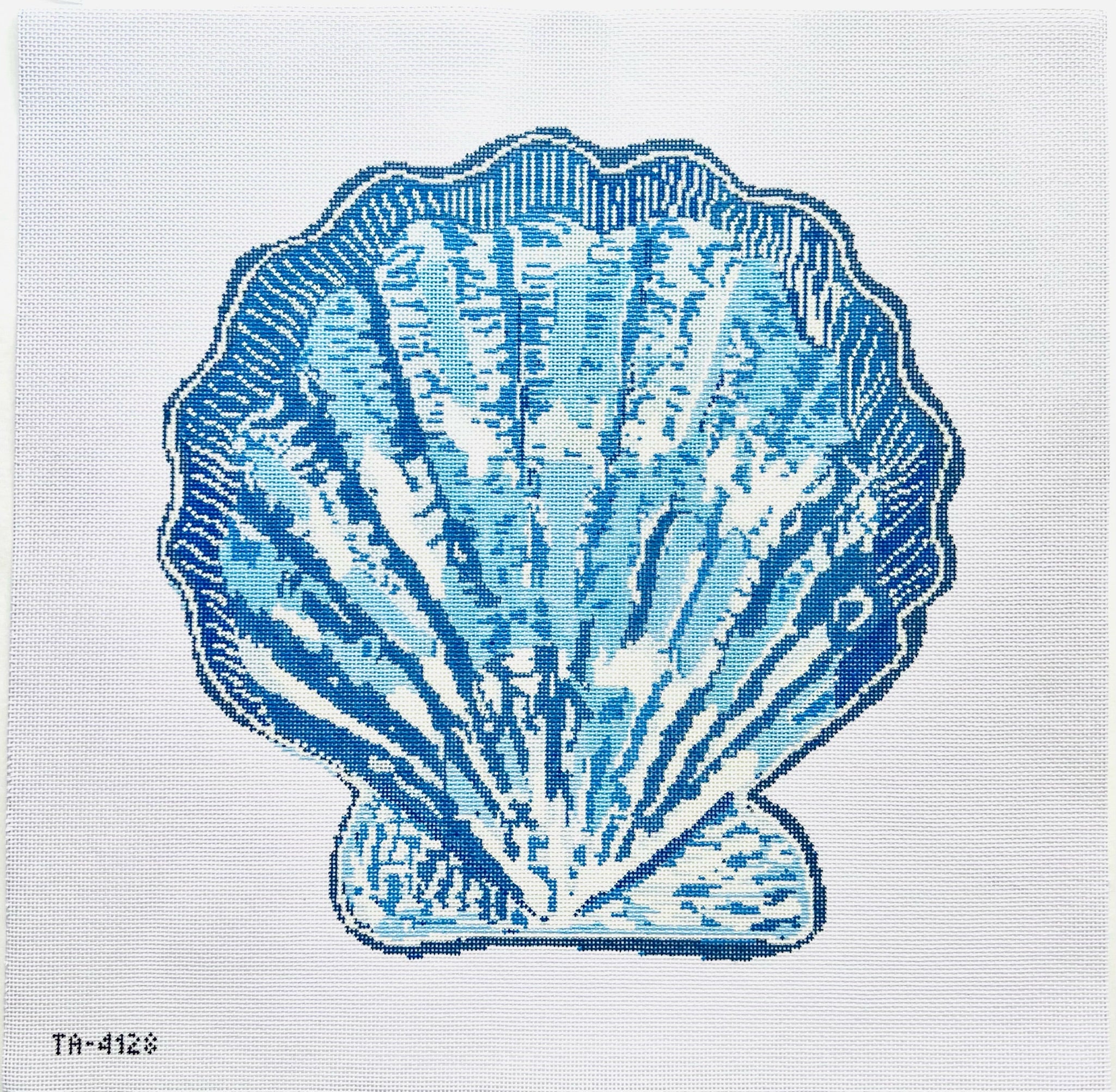 Scallop Shell – The Needlepoint Clubhouse