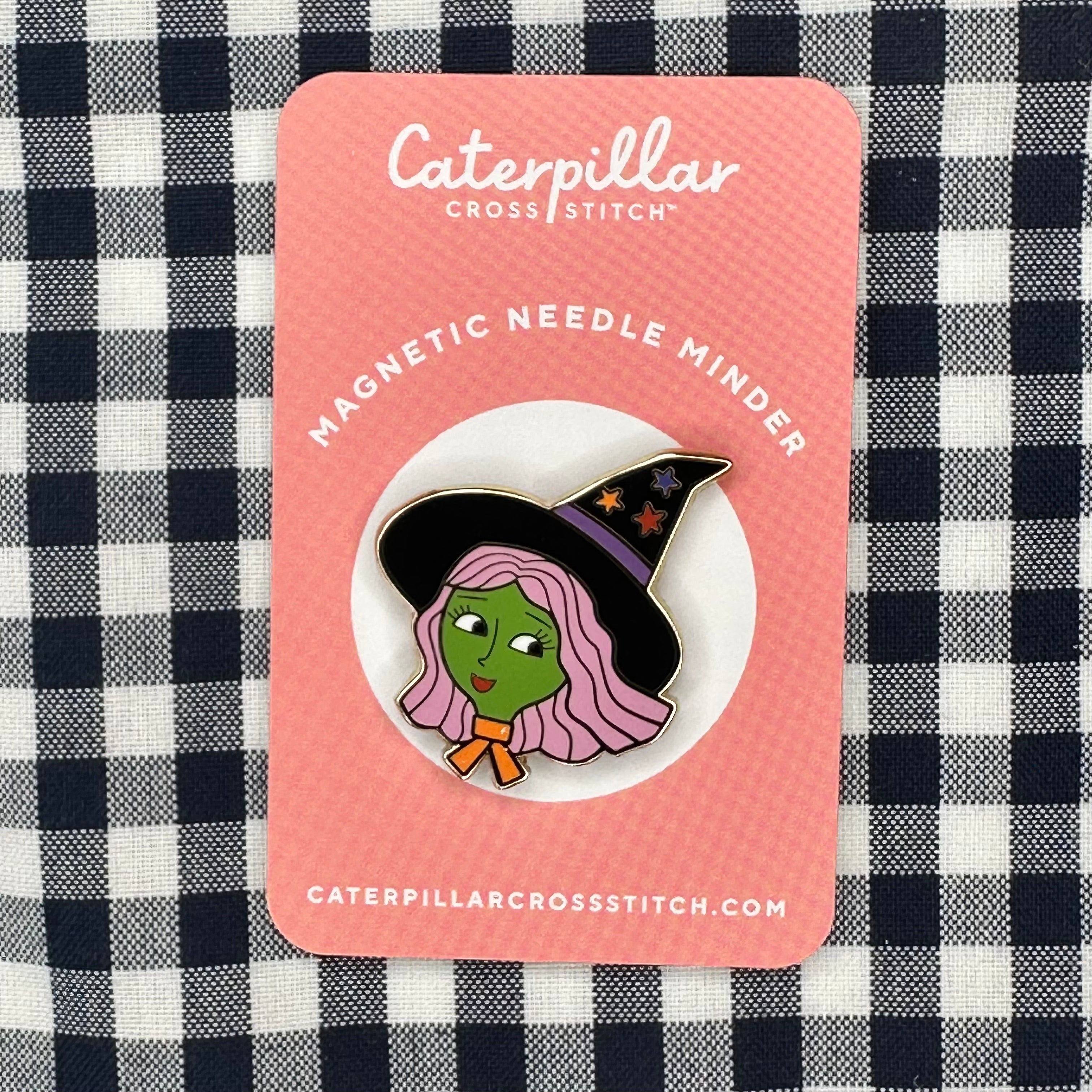 Witch Magnetic Needle Minder – The Needlepoint Clubhouse