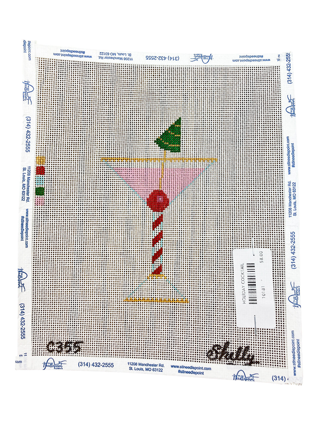 Holiday Cocktail – The Needlepoint Clubhouse