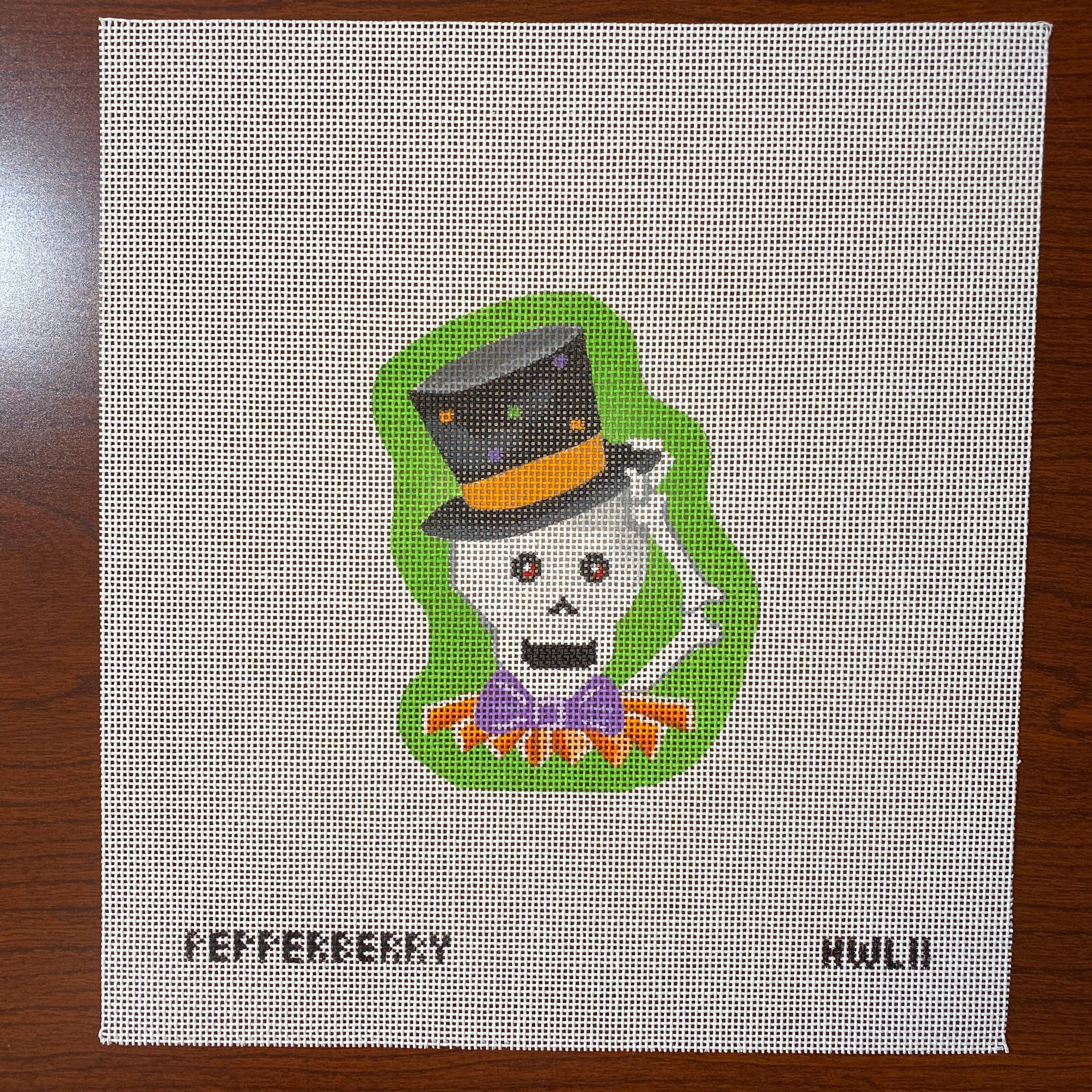 Dapper Skeleton – The Needlepoint Clubhouse