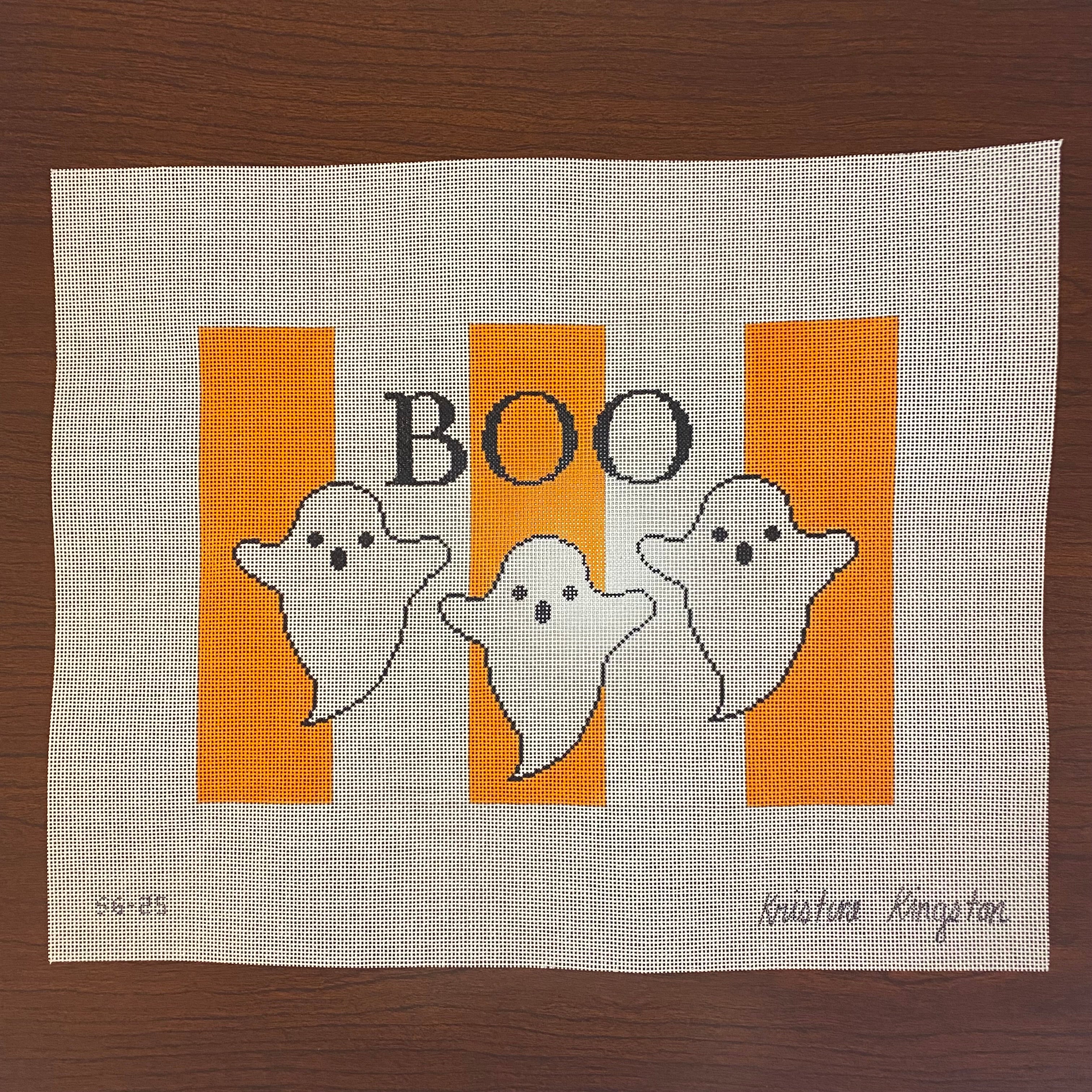 Three Ghost Boo – The Needlepoint Clubhouse