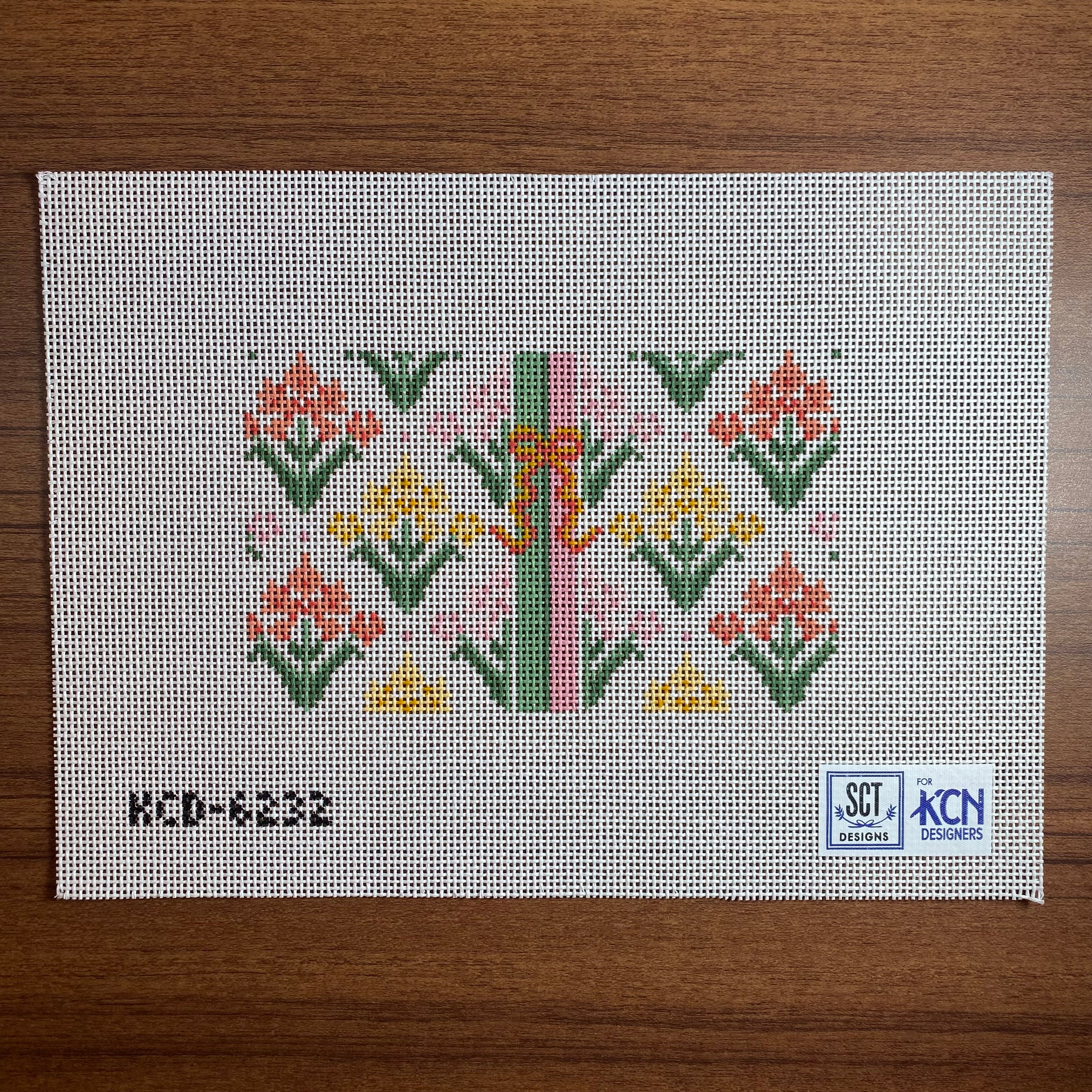 Multi Block Print Bow – The Needlepoint Clubhouse