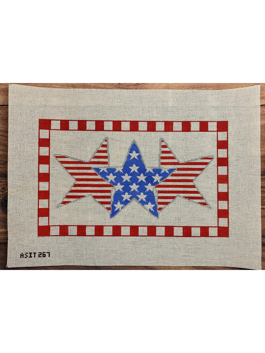 Patriotic Stars – The Needlepoint Clubhouse