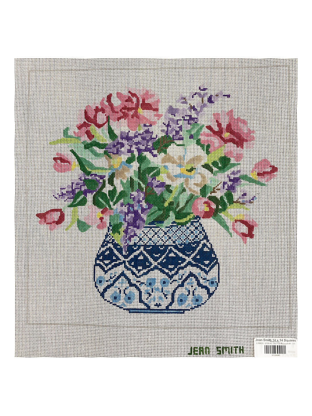 Jean Smith 14 x 14 Squares – The Needlepoint Clubhouse