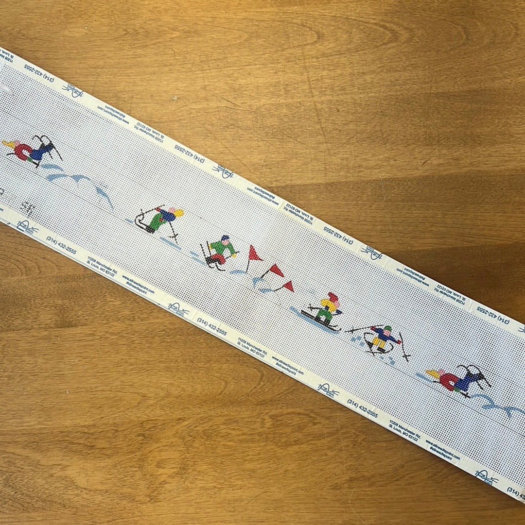 Skiing belt – The Needlepoint Clubhouse