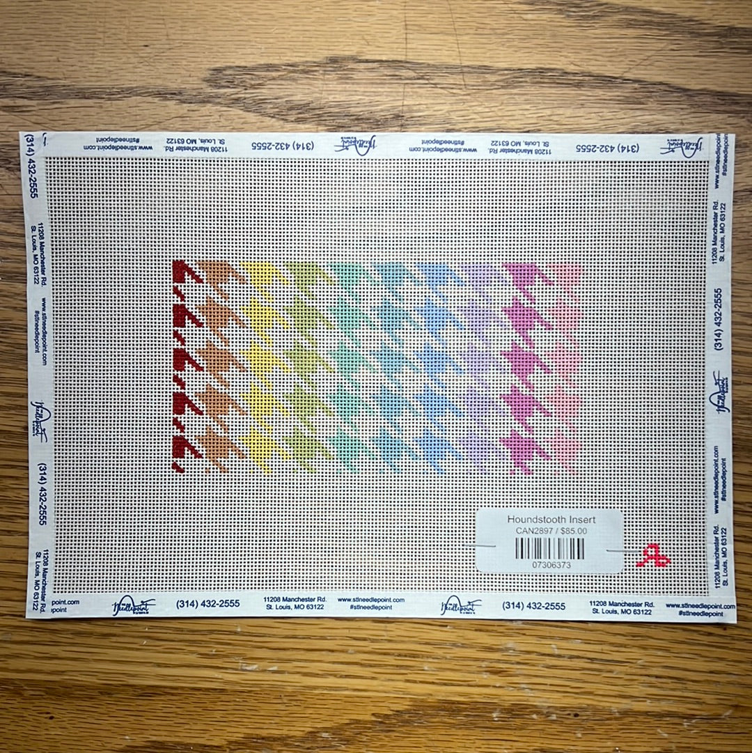 Houndstooth Insert – The Needlepoint Clubhouse