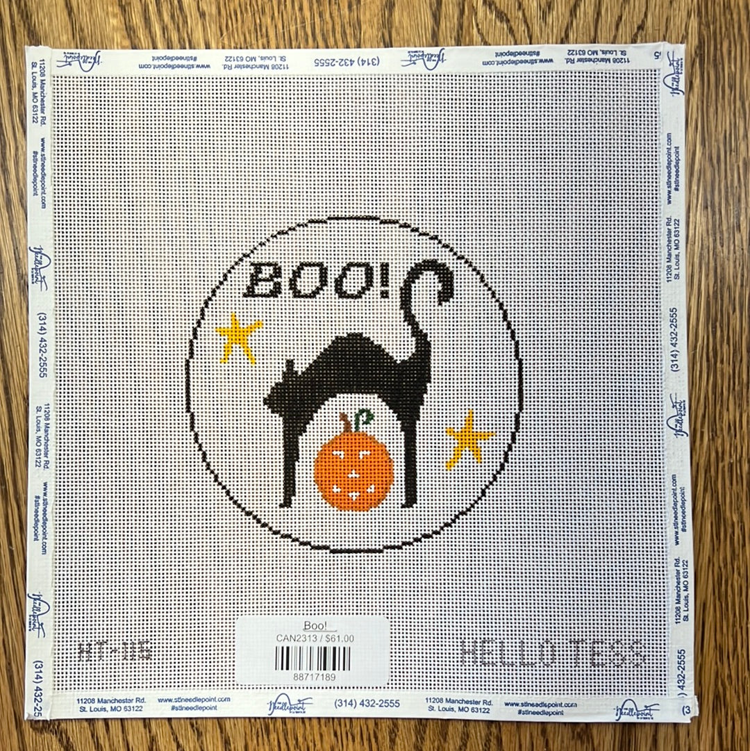 Boo! – The Needlepoint Clubhouse