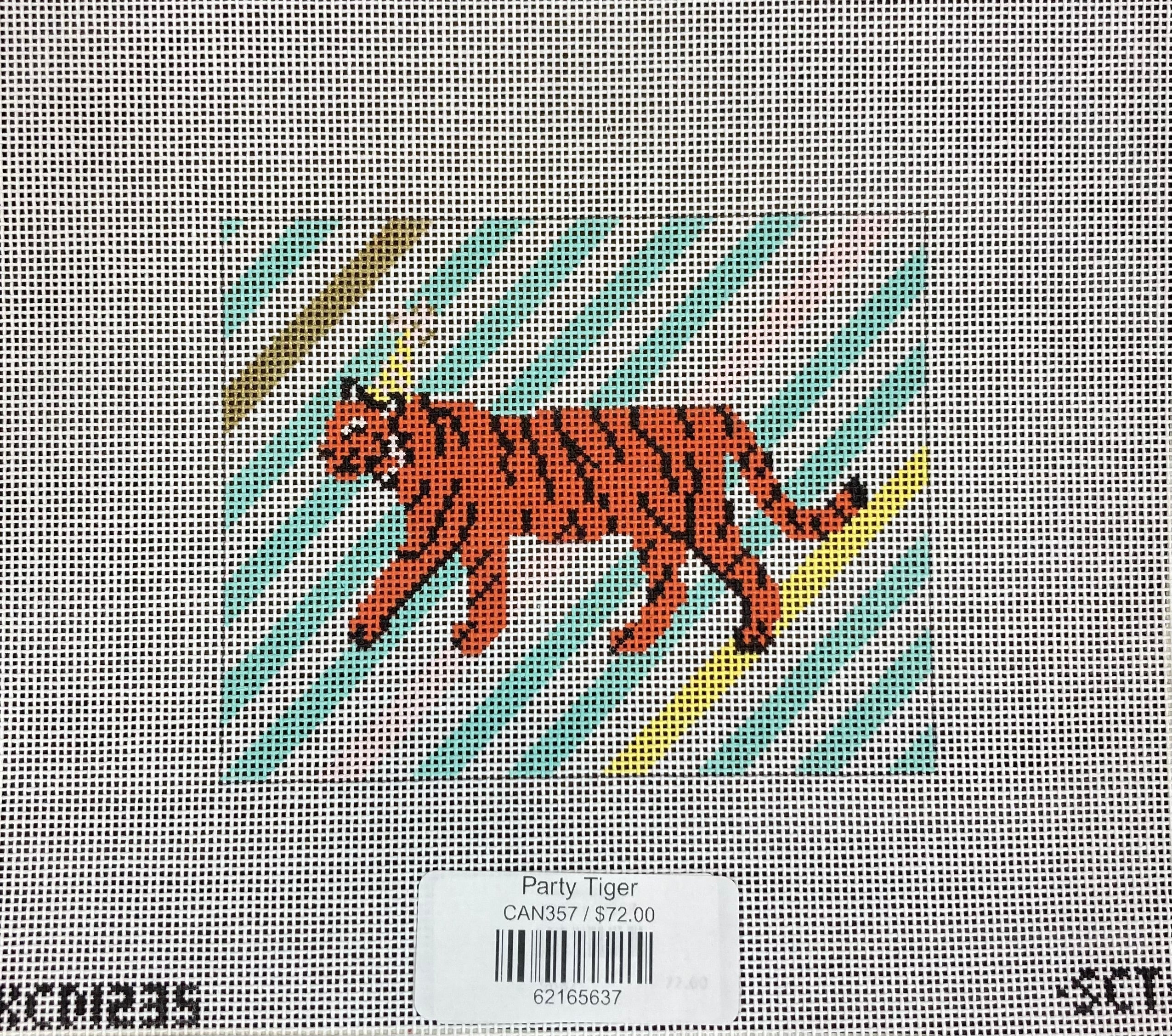 Party Tiger – The Needlepoint Clubhouse