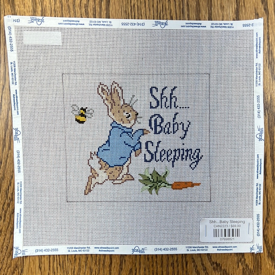 Shh...Baby Sleeping – The Needlepoint Clubhouse