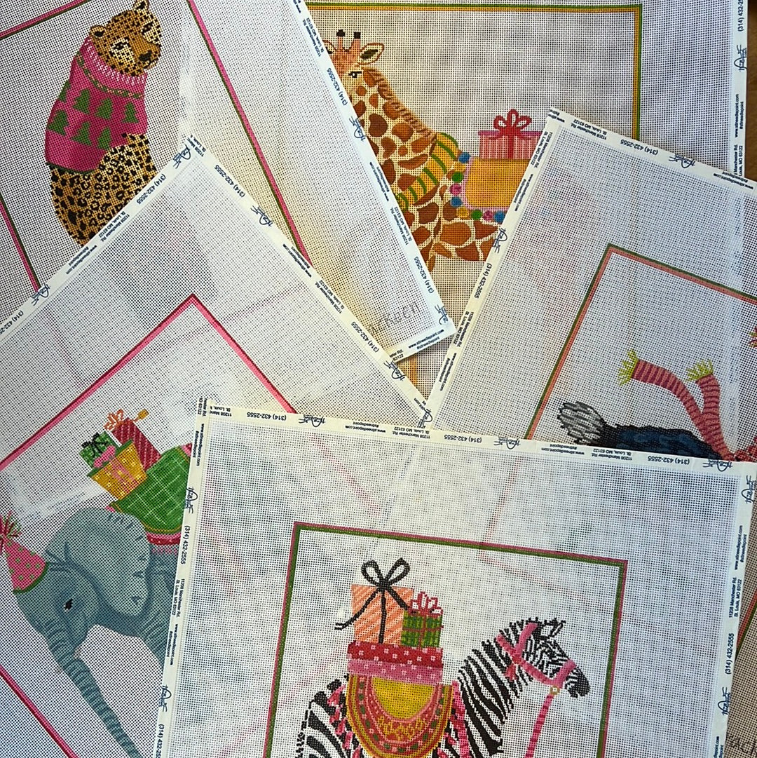 Party Animals – The Needlepoint Clubhouse