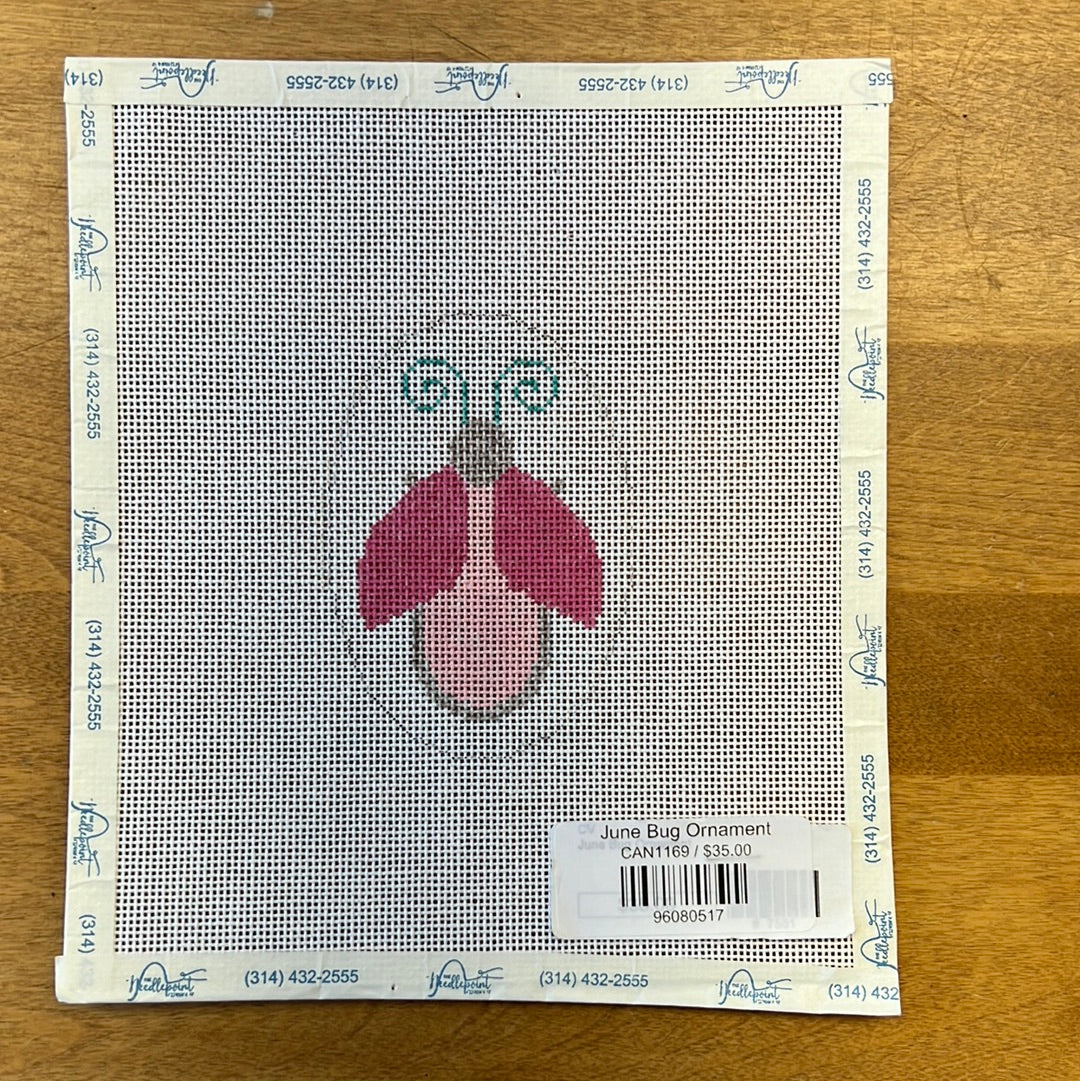 June Bug Ornament – The Needlepoint Clubhouse