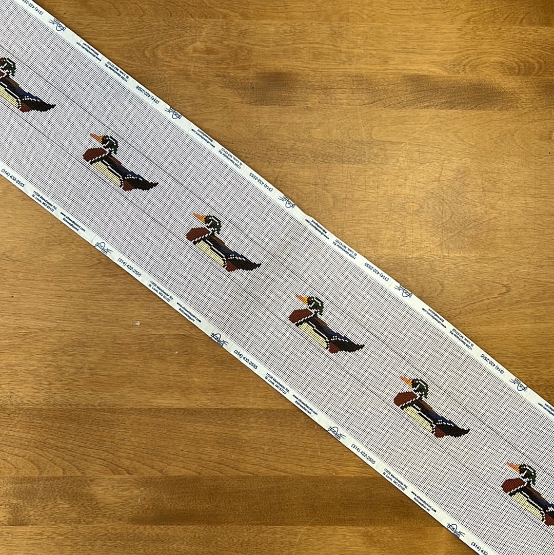 Wood Duck Belt – The Needlepoint Clubhouse