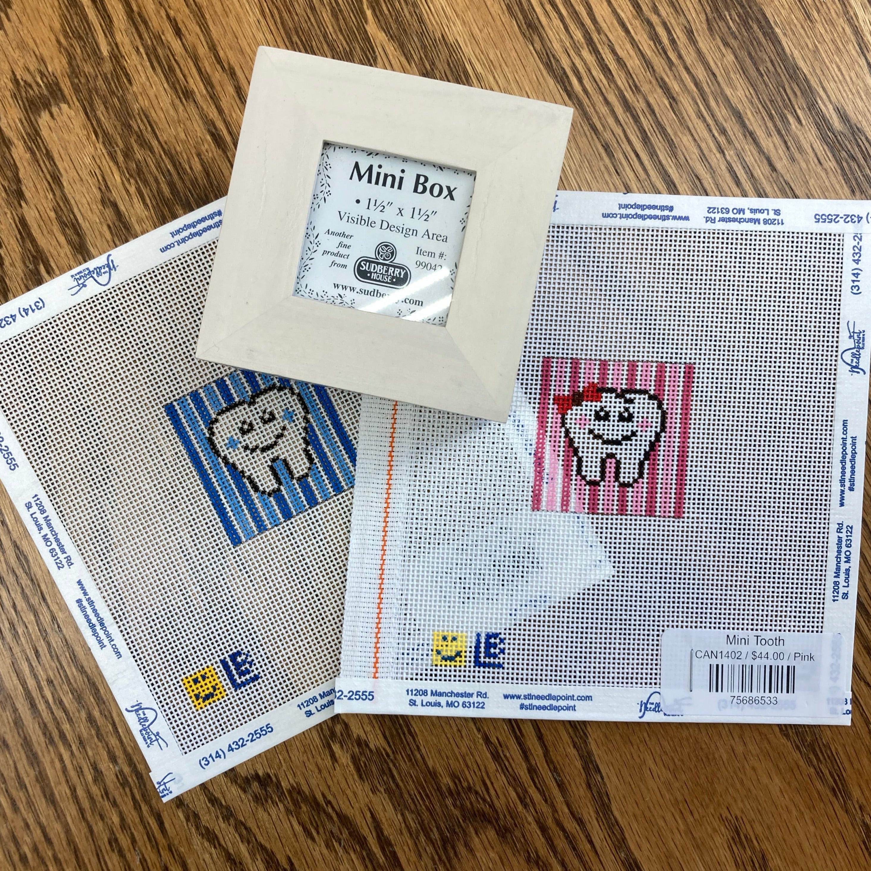 Mini Tooth – The Needlepoint Clubhouse