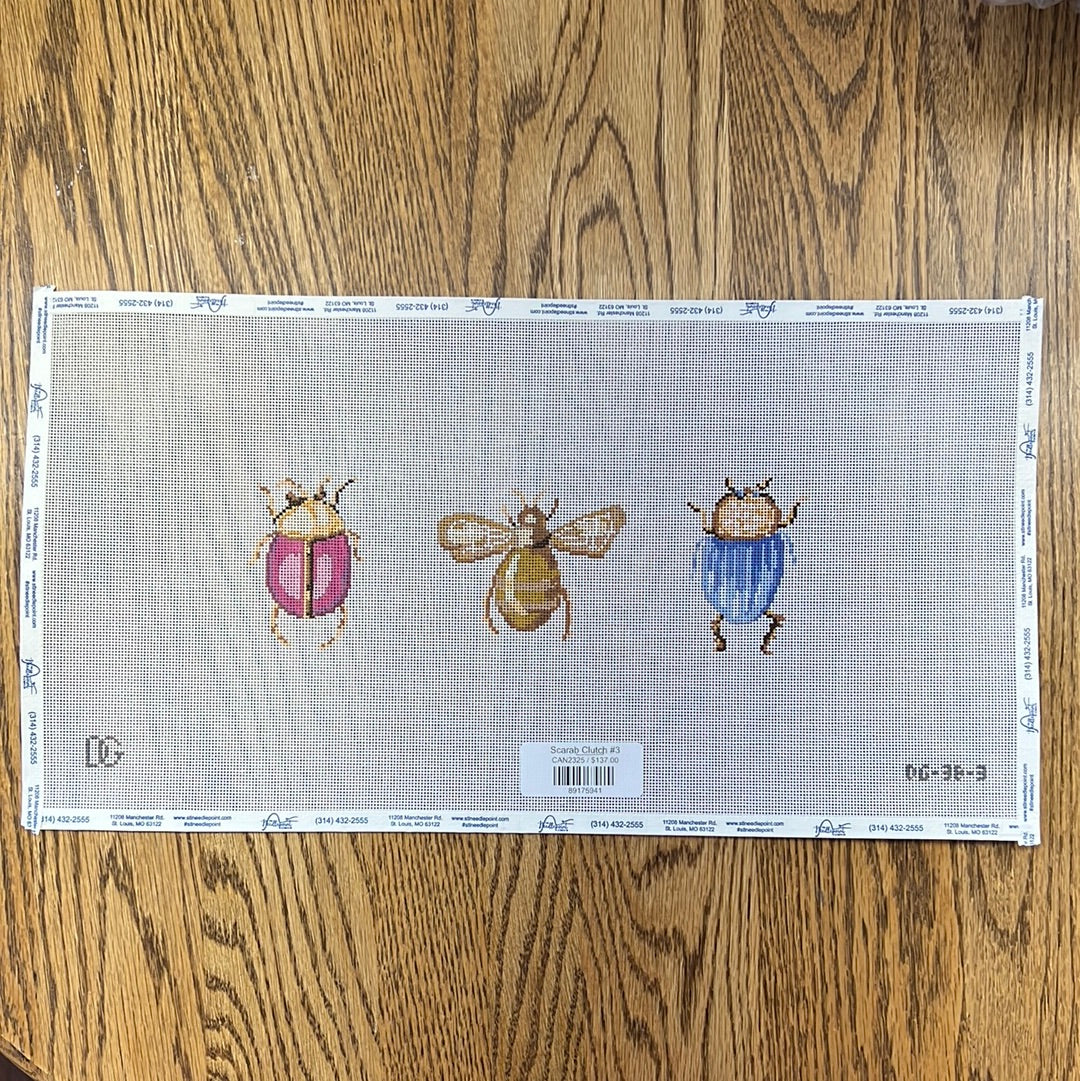 Scarab Clutch #3 – The Needlepoint Clubhouse