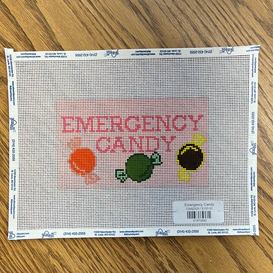 Emergency Candy – The Needlepoint Clubhouse