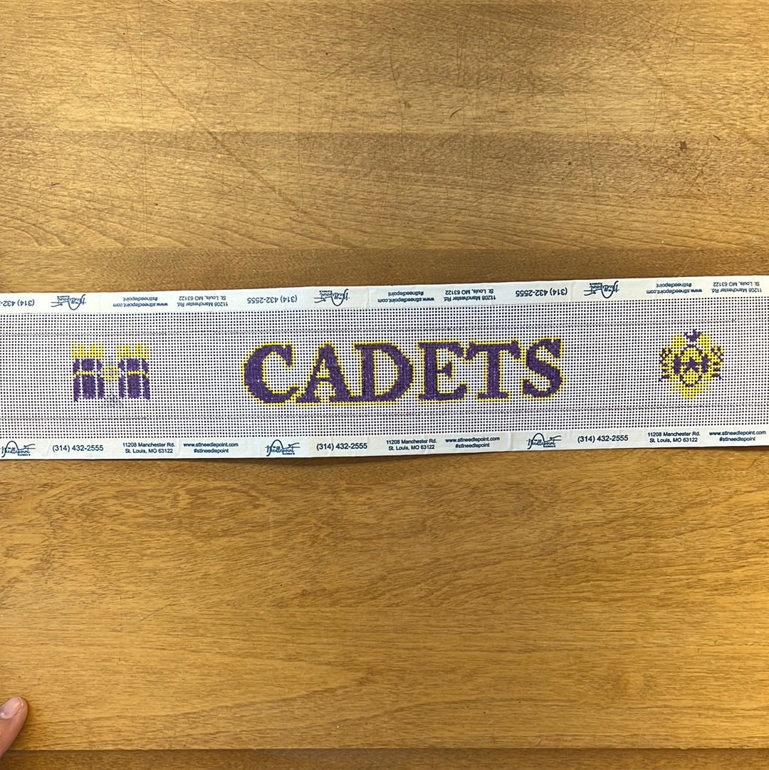 CBC Cadets Belt – The Needlepoint Clubhouse