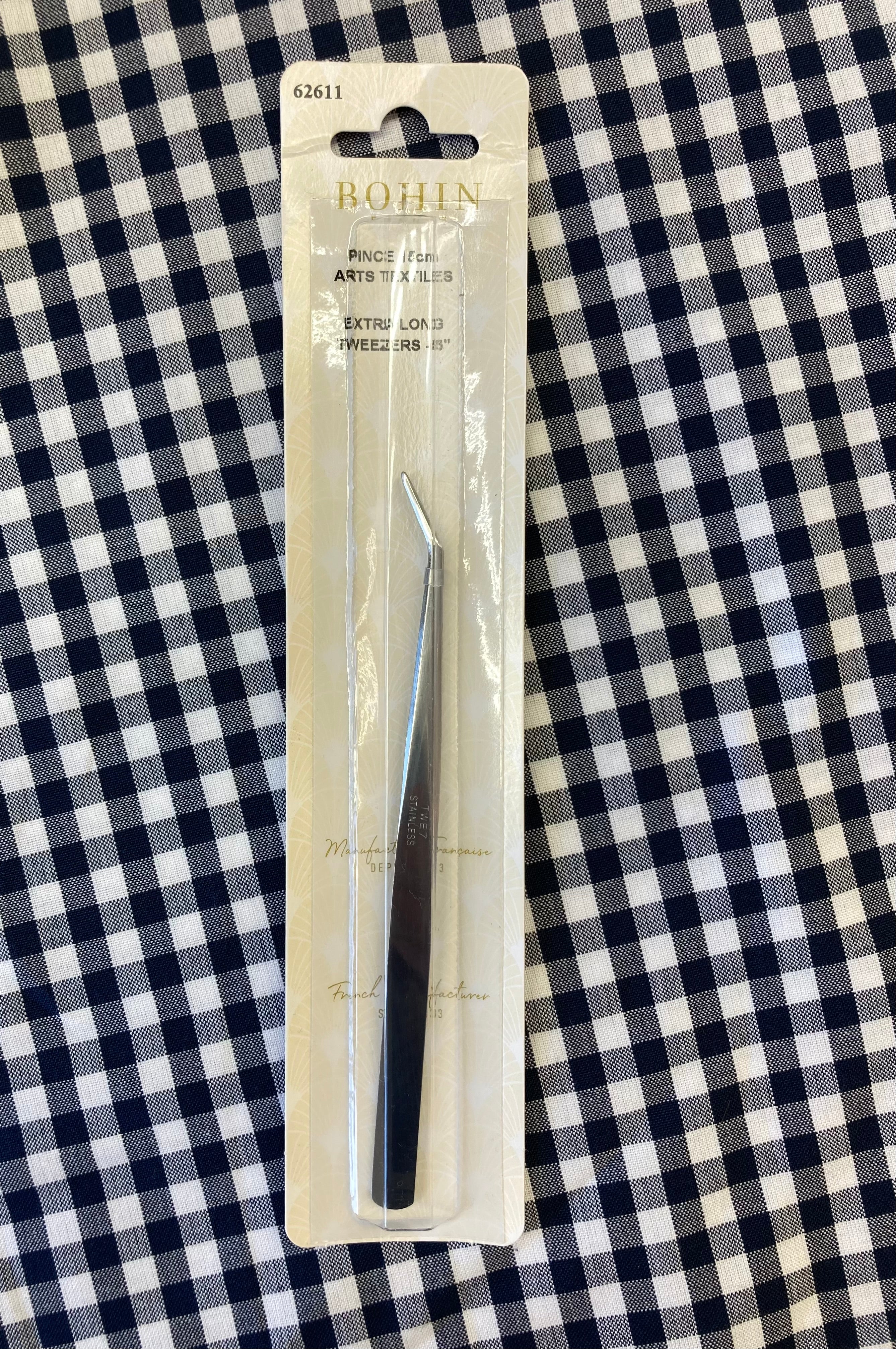 Bohin - Extra Long Tweezers – The Needlepoint Clubhouse