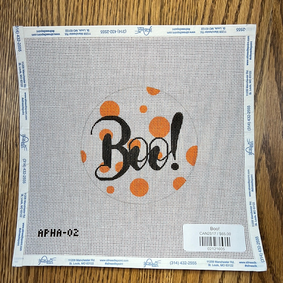Boo! – The Needlepoint Clubhouse